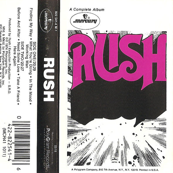 Buy Rush : Rush (Album,Reissue) Online for a great price – Apollo Exos